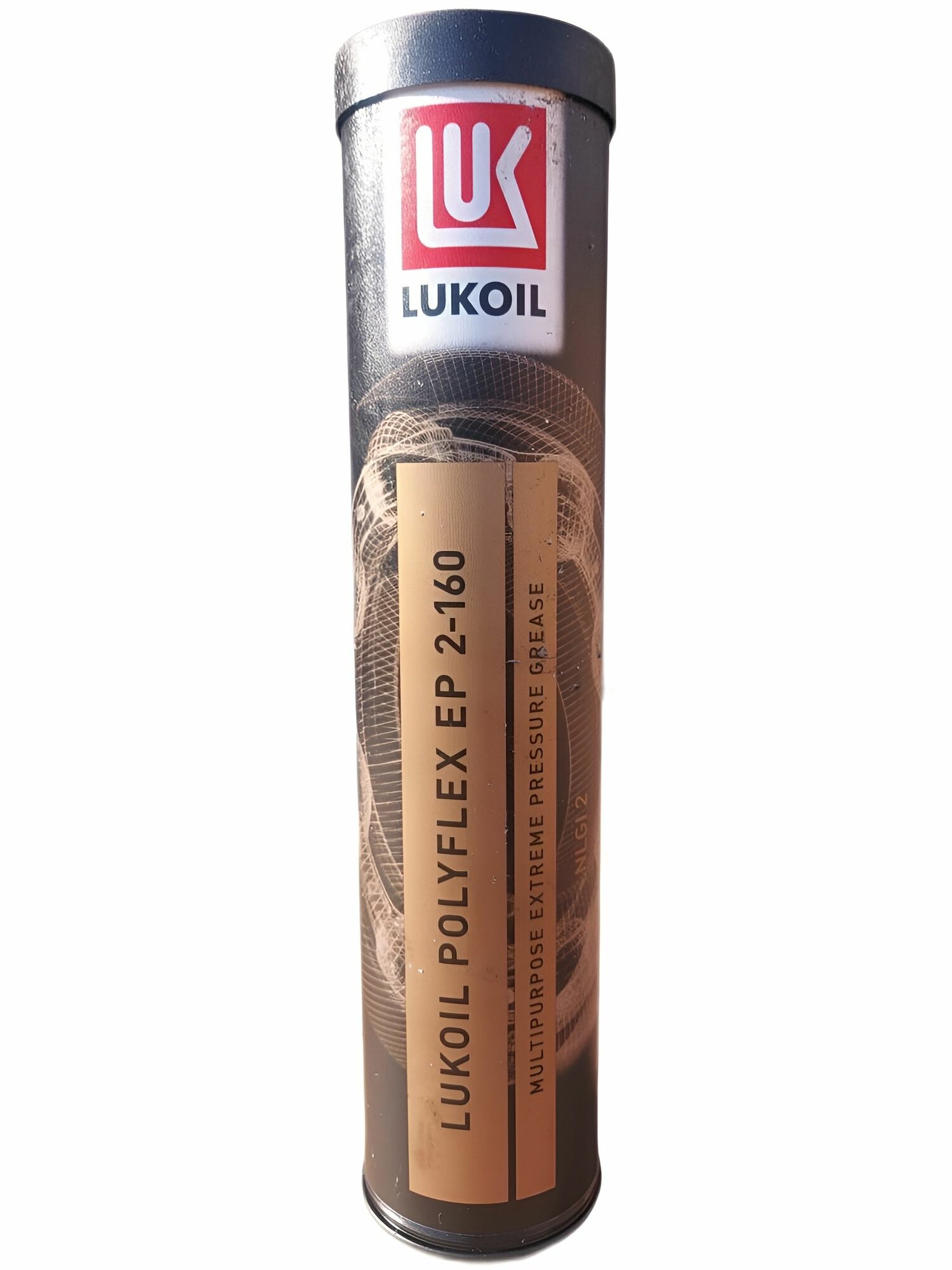 Смазка литиевая многоцелевая Polyflex EP-2 160 400г картридж ЛУКОЙЛ