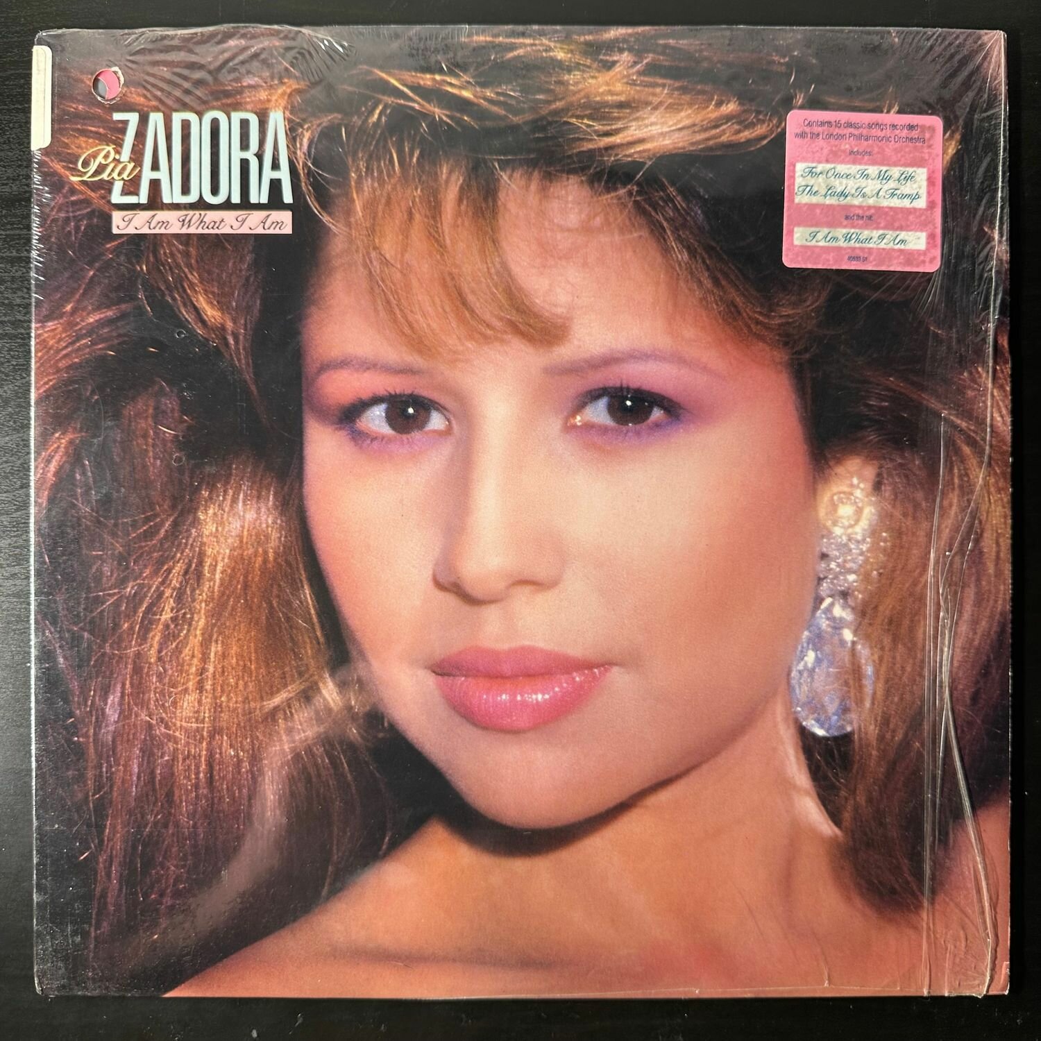 Виниловая пластинка Pia Zadora - I Am What I Am (США 1986г.)