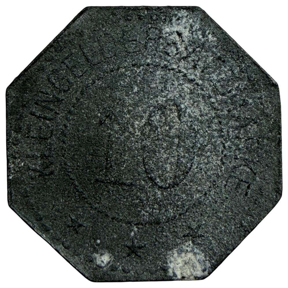 Германия, Германская империя, Торгау 10 пфеннигов 1917 г. (Zn) (Лот №2)