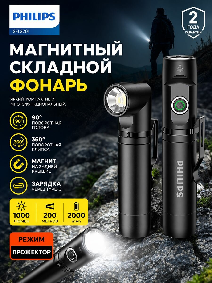 Philips Фонарь-прожектор