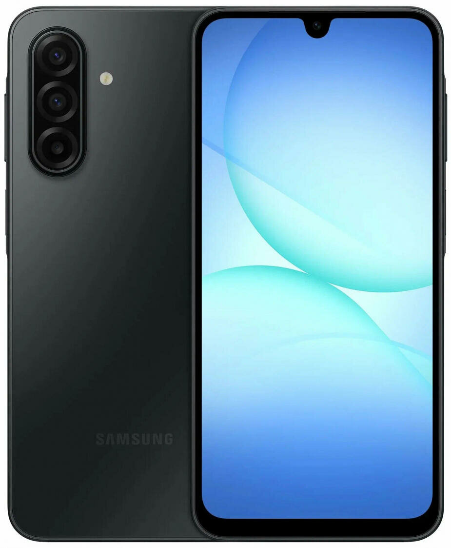 Смартфон Samsung Galaxy A17, 4G LTE, NFC, 8/256Gb, Black (Черный)