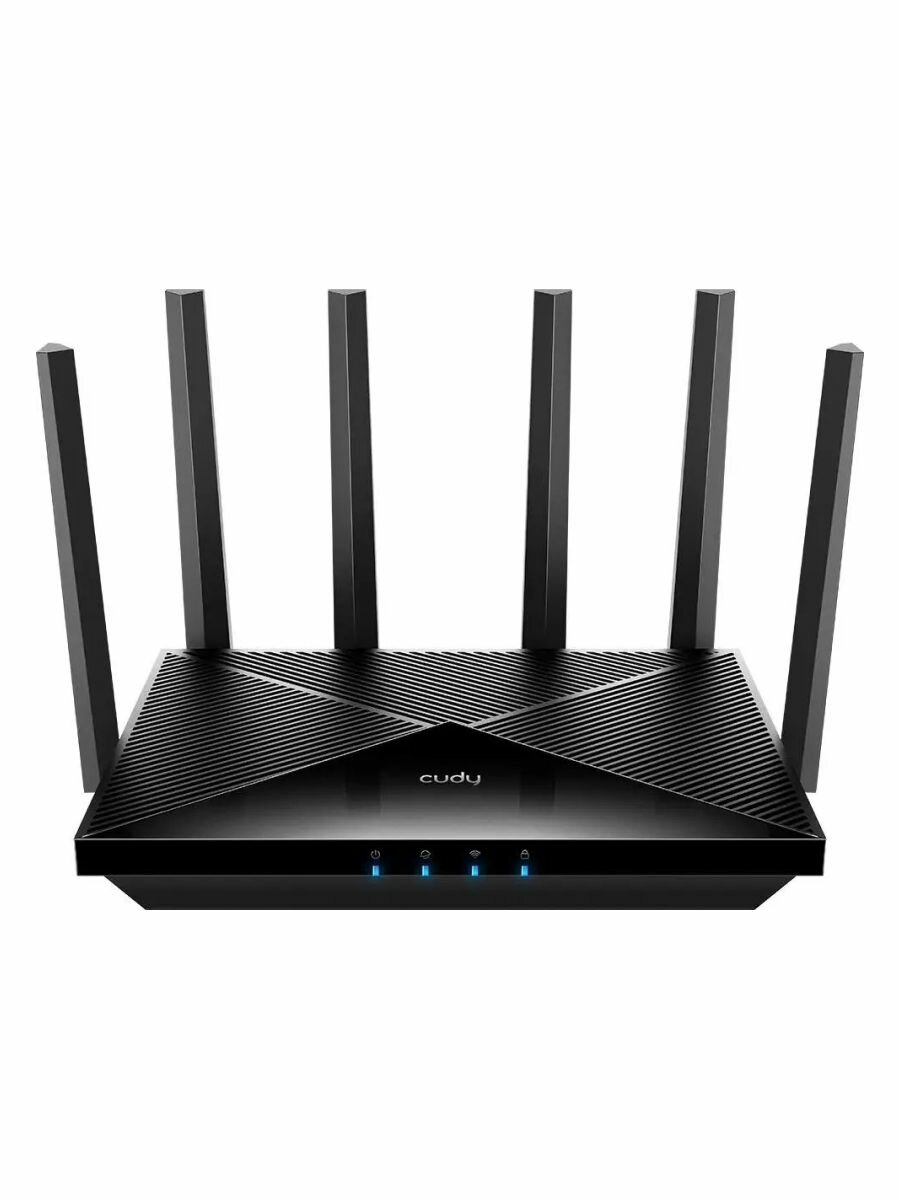 Маршрутизатор CUDY WR6500 (BE6500, 1x1000Mbs WAN, 4x1000Mbs LAN, WPS, DDNS, IPv6, MU-MIMO) (WR6500)