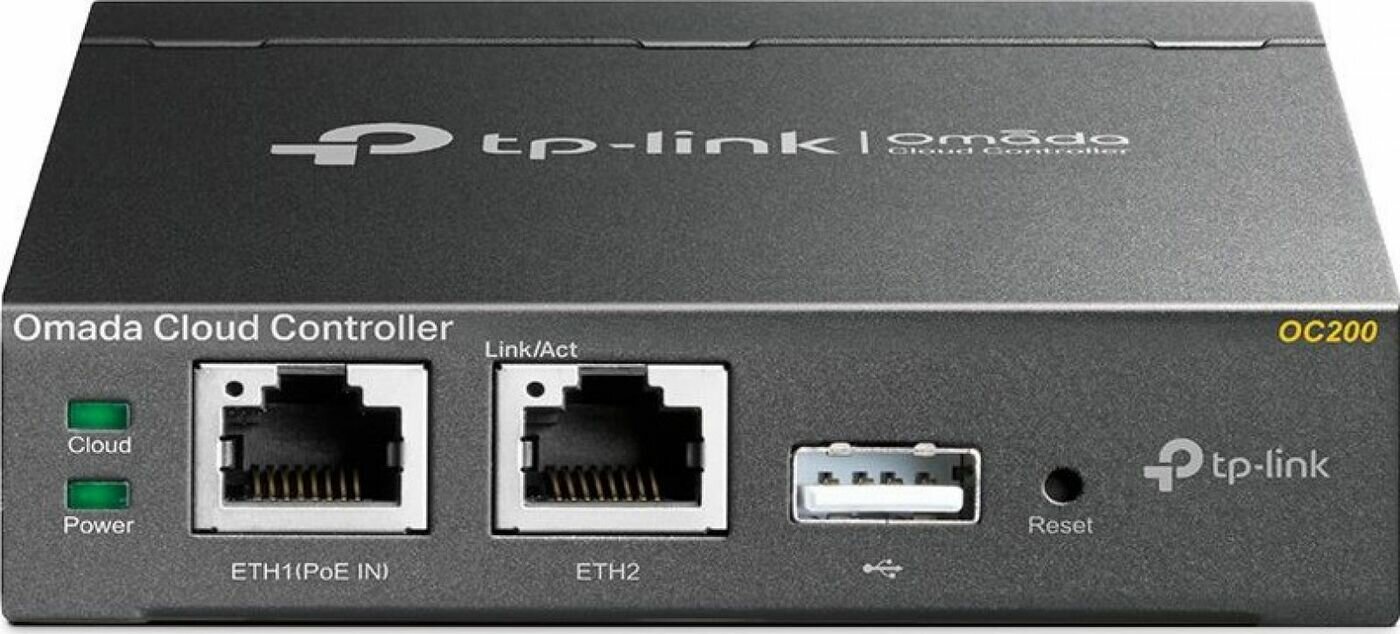 Контроллер TP-Link Omada OC200 10/100BASE-TX черный