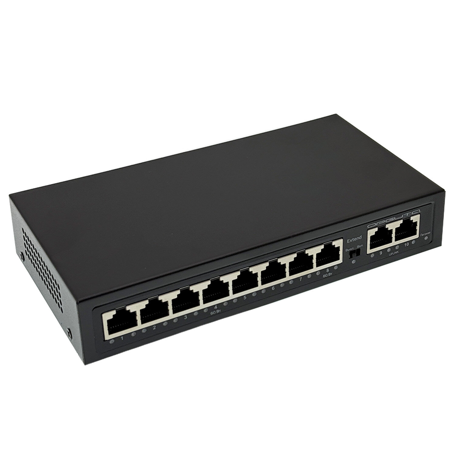 Неуправляемый POE-коммутатор Орбита OT-VNP36, 8 PoE-портов, 2 Uplink-порта, 100Mbps