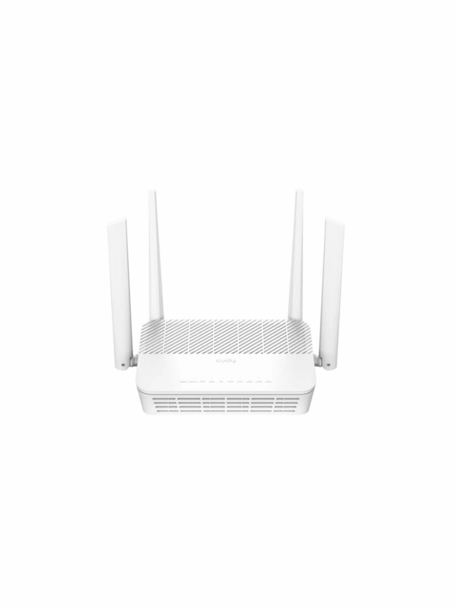 Роутер Cudy WR3000S AX3000 Gigabit Dual Band Wi-Fi 6 Mesh, Chipset MT7981BA+MT7976CN+MT7531AE, 802.11ax/ac/a/b/g/n, 2402Mbps at 5GHz + 574Mbps at 2.4G