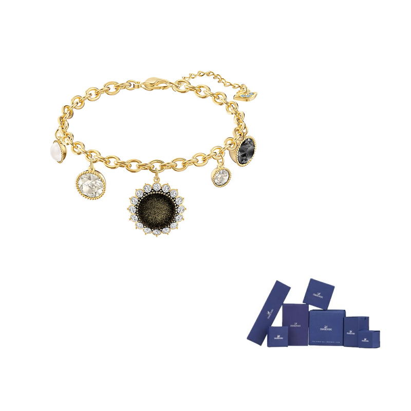 Браслет-манжета SWAROVSKI, кристаллы Swarovski