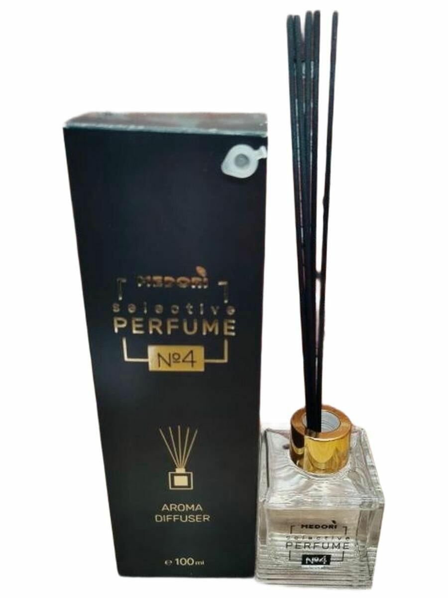 Medori Selective Perfume №4 Boss Bottled Аромадиффузор для дома с палочками, 100 мл