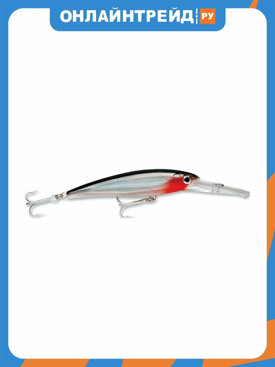 Воблер Rapala X-Rap Magnum плавающий до 4,5м, 12см, 32гр, XRMAG15-S