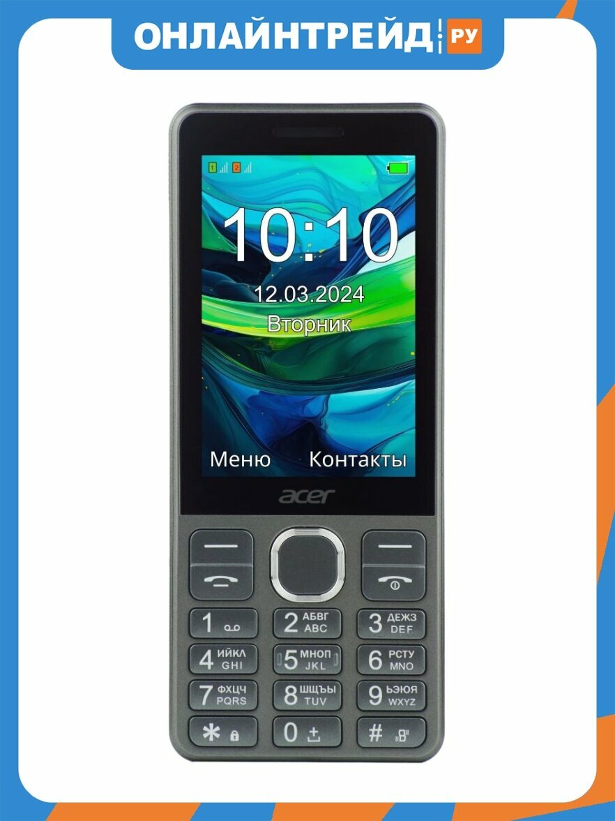 Мобильный телефон Acer Disco DS35 Серый