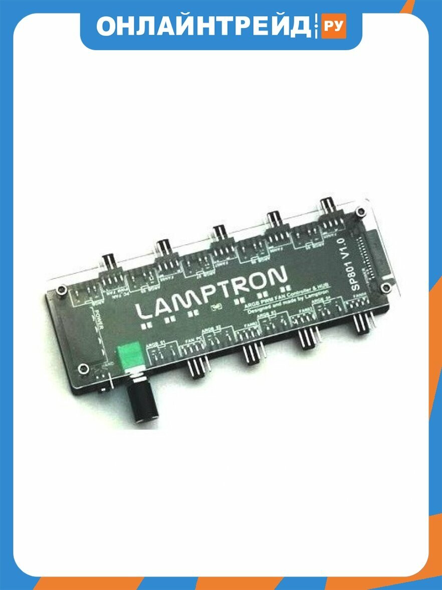 Панель управления вентиляторами Lamptron SP801 Fan Control-PCI LAMP-SP801