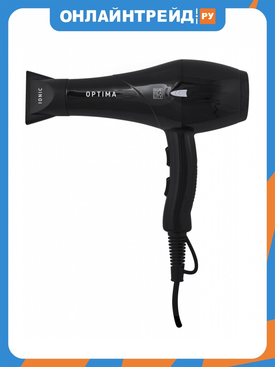 Фен Dewal Beauty Optima Black, черный