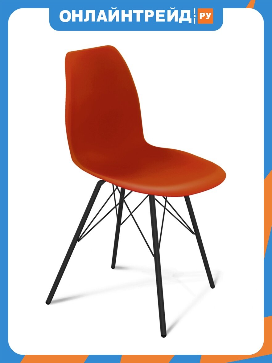 Стул Sheffilton SHT ST29/S37 красный ral3020/черный муар