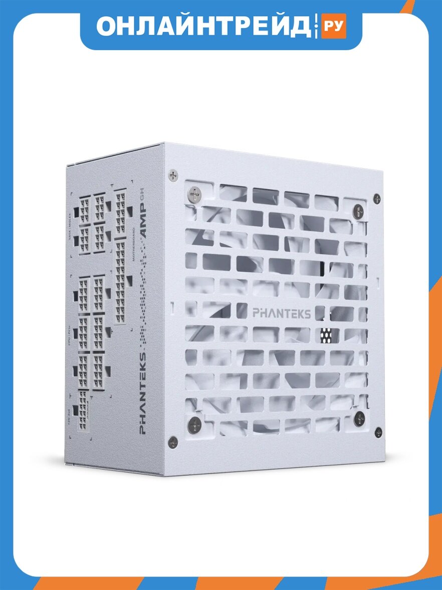 Блок питания Phanteks AMP GH, 850W, 80+ Gold, ATX 3.1, белый (PH-P850GH_WT01)