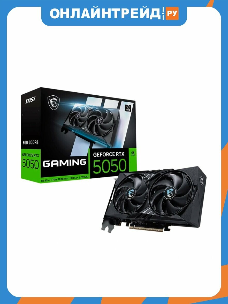 Видеокарта Msi GeForce RTX 5050 GAMING 8G