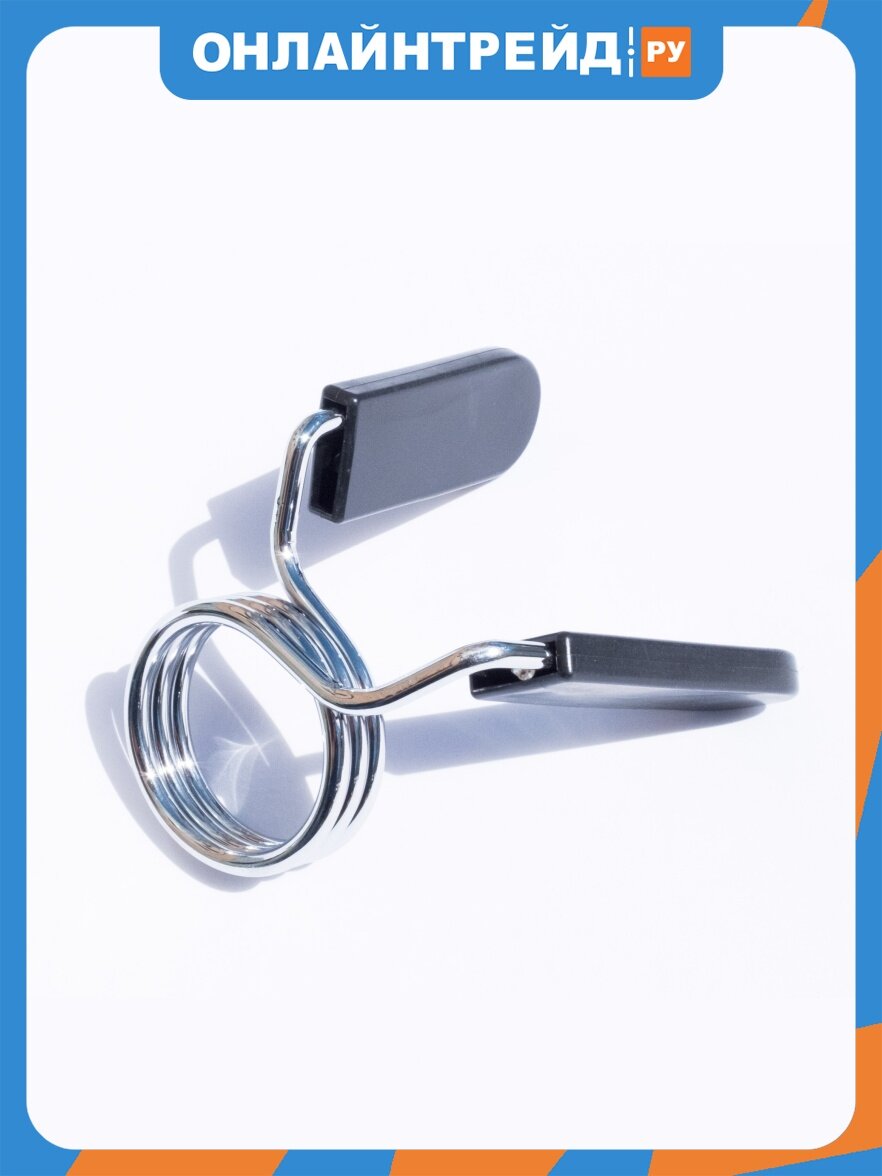 Замок Original Fit.tools пружинный, с изогнутыми обрезиненными лапками 51 мм