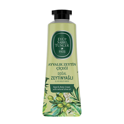 EYUP SABRI TUNCER Крем для рук и тела с маслом оливкового дерева Ayvalik Olive Blossom Hand & Body Cream, 50 мл