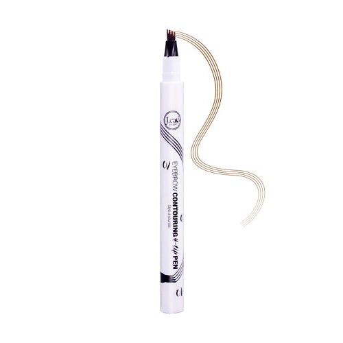 J. CAT BEAUTY Фломастер для бровей 4-Tip, 101 Taupe 1,5 г 101 Taupe