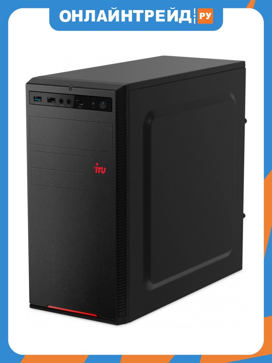 Компьютер Iru Planio 310H6SEV MT (Core i5-12400 2.5 ГГц, 16 Гб, SSD 256 Гб, Intel UHD Graphics 730, FreeDOS)