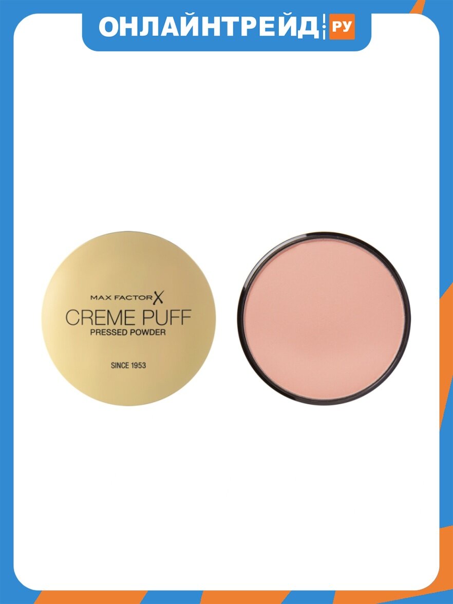 Компактная пудра для лица Max Factor Creme Puff Powde 81, truly fair
