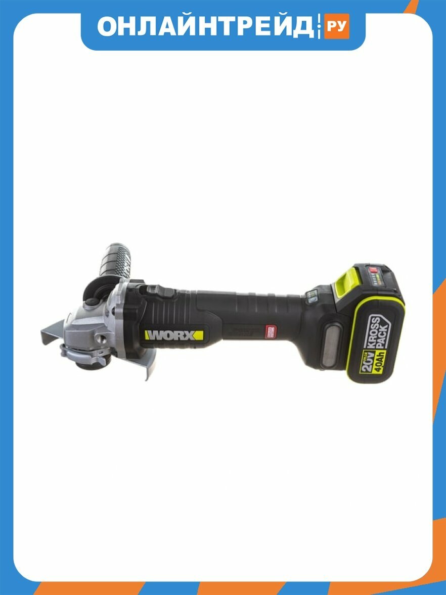 Worx Professional Аккумуляторная угловая шлифмашина WU809.1