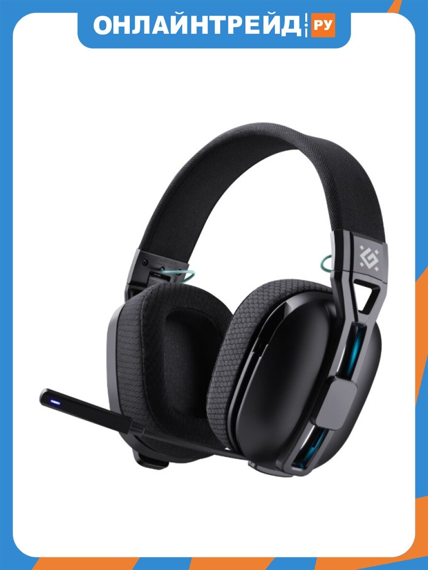 Беспроводная гарнитура Defender Horror PRO BT/2.4G, черный