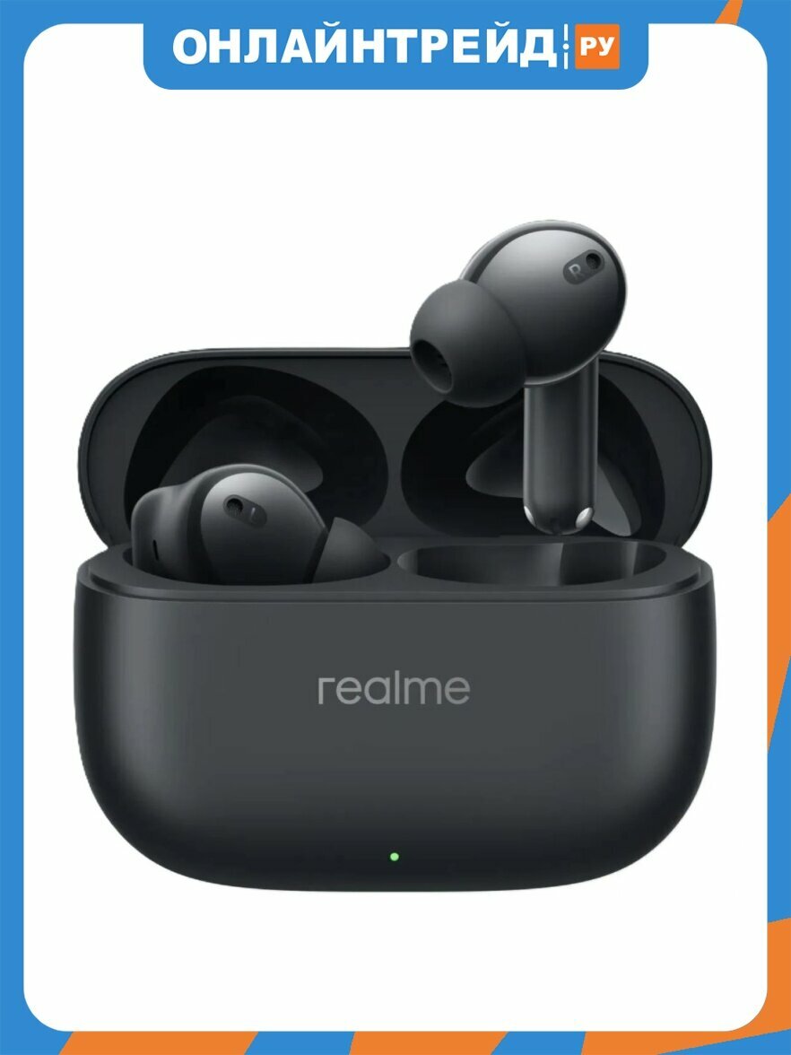 Беспроводные наушники Realme Buds T310, черный