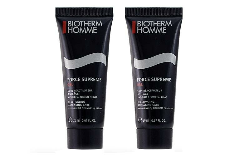 Гель для лица увлажняющий мужской BIOTHERM Force Supreme, 20ml*2