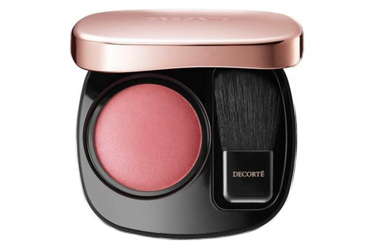 Румяна женские DECORTE Dark Coral Blush, оттенок #808-Red Pink, 5 г