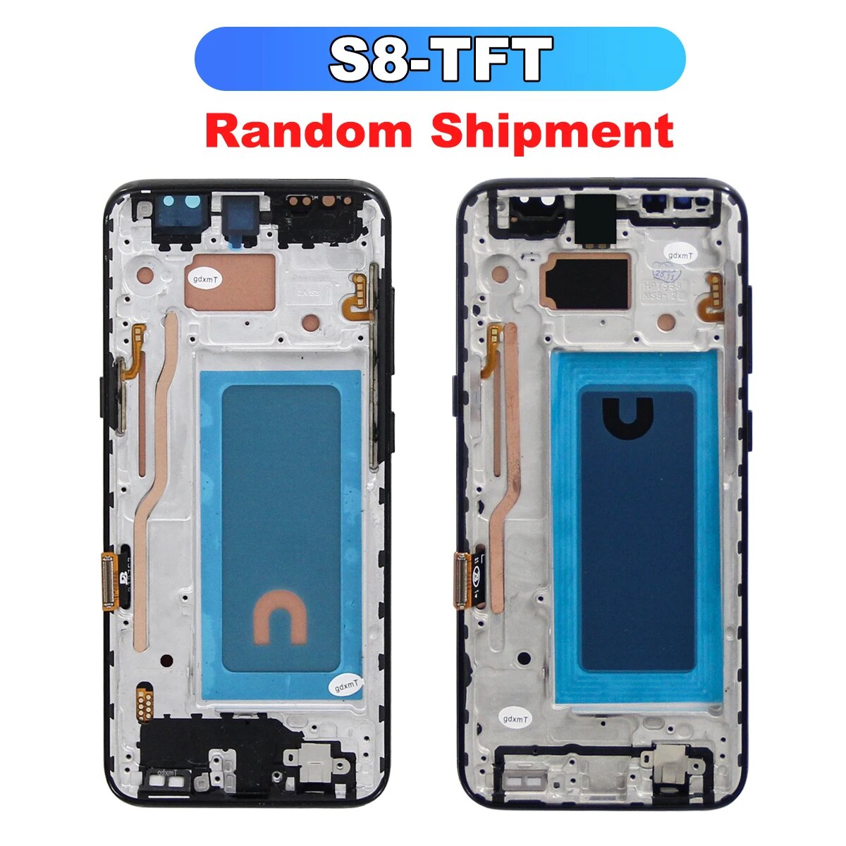 TFT S8 Plus Экран в сборе для Samsung S8 + G955F ЖК-дисплей Цифровой сенсорный экран с рамкой для Samsung S8 G950F Дисплей
