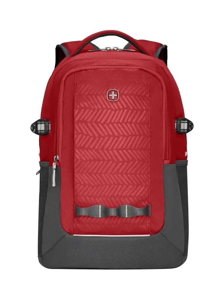 Рюкзак мужской городской WENGER Next Ryde красный/антрацит, для ноутбука 16", объём 26 л