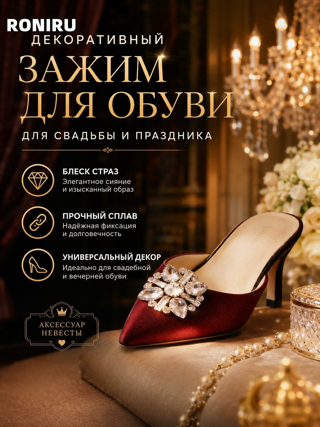 Зажим для обуви