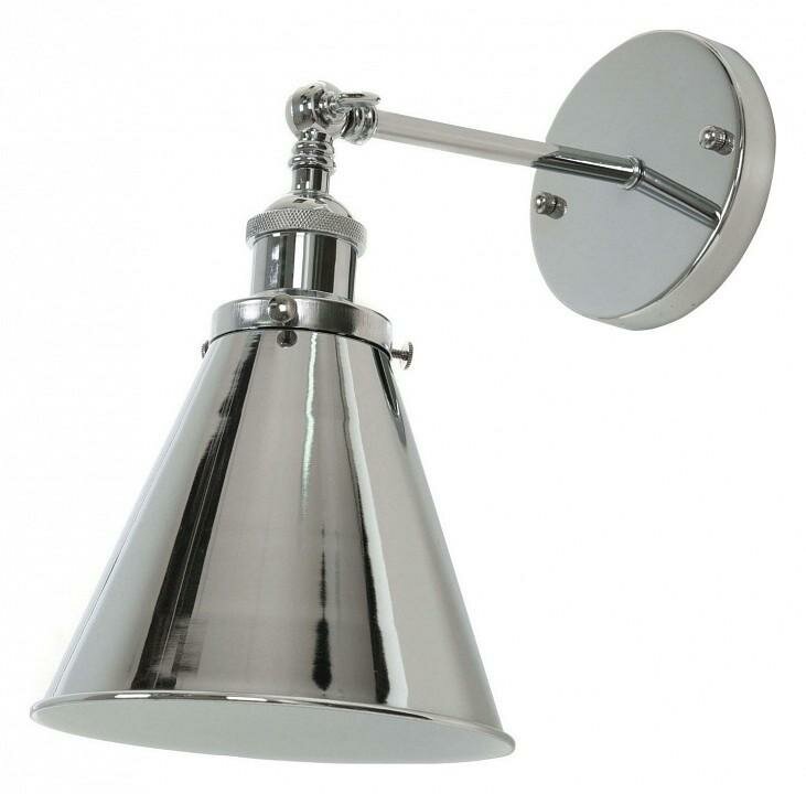 Бра LUMINA DECO Rubi LDW B007-1 CHR цвет плафона подвески Хром, цвет арматуры Хром