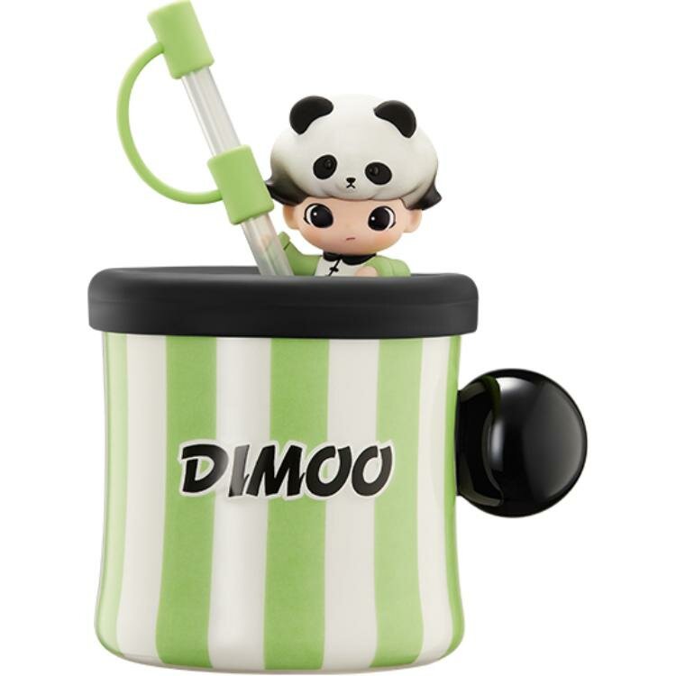 Кружка унисекс POP MART Dimoo Chengdu Limited, 340 мл, зеленый