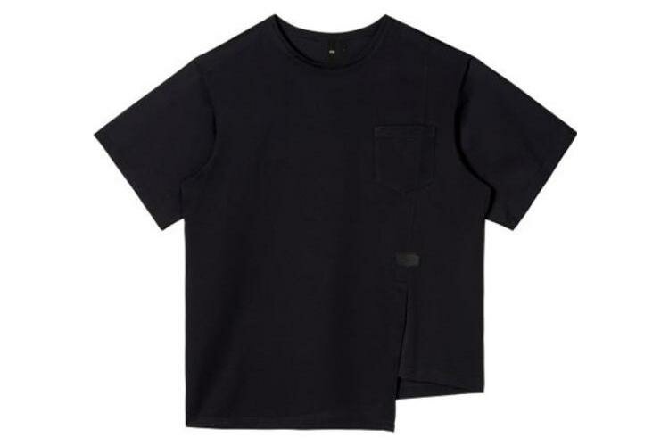 Футболка Y-3 Y-3 Black Crew Neck Moderate Straight Fit