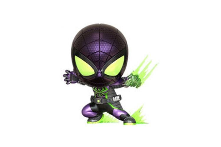 Фигурка Унисекс Hot Toys Spider-Man Miles Morales Dazzling Scale 8.5 см, Miles Morales purple edition