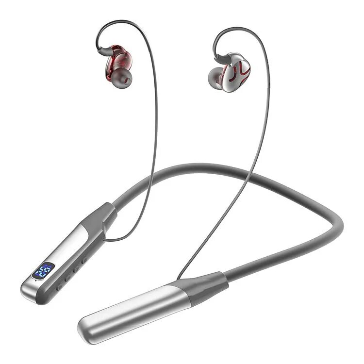 Sound Corp Наушники беспроводные с микрофоном, microUSB, USB Type-C, светло-серый