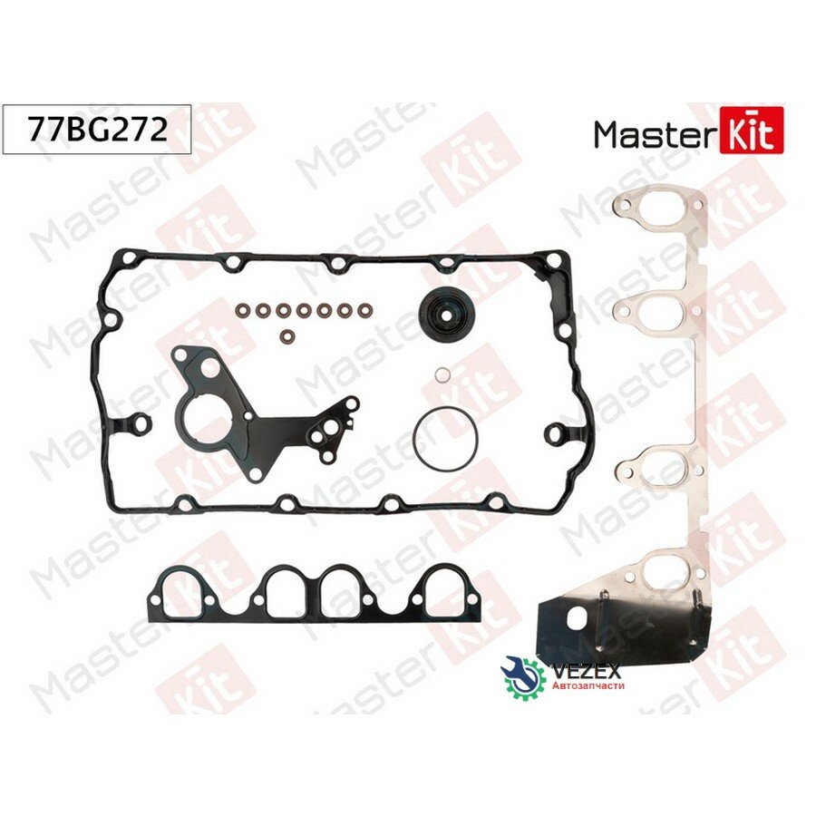 MASTERKIT 77BG272 Комплект прокладок ГБЦ