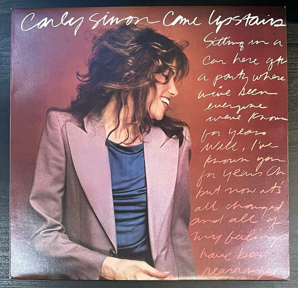 Carly Simon - Come upstairs (Япония 1980г.) LP