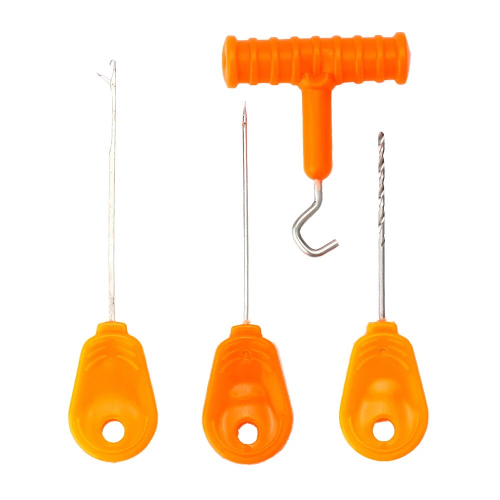 HIRISI BT06 набор игл для наживки 4 шт. Оранжевый, BT06 Orange