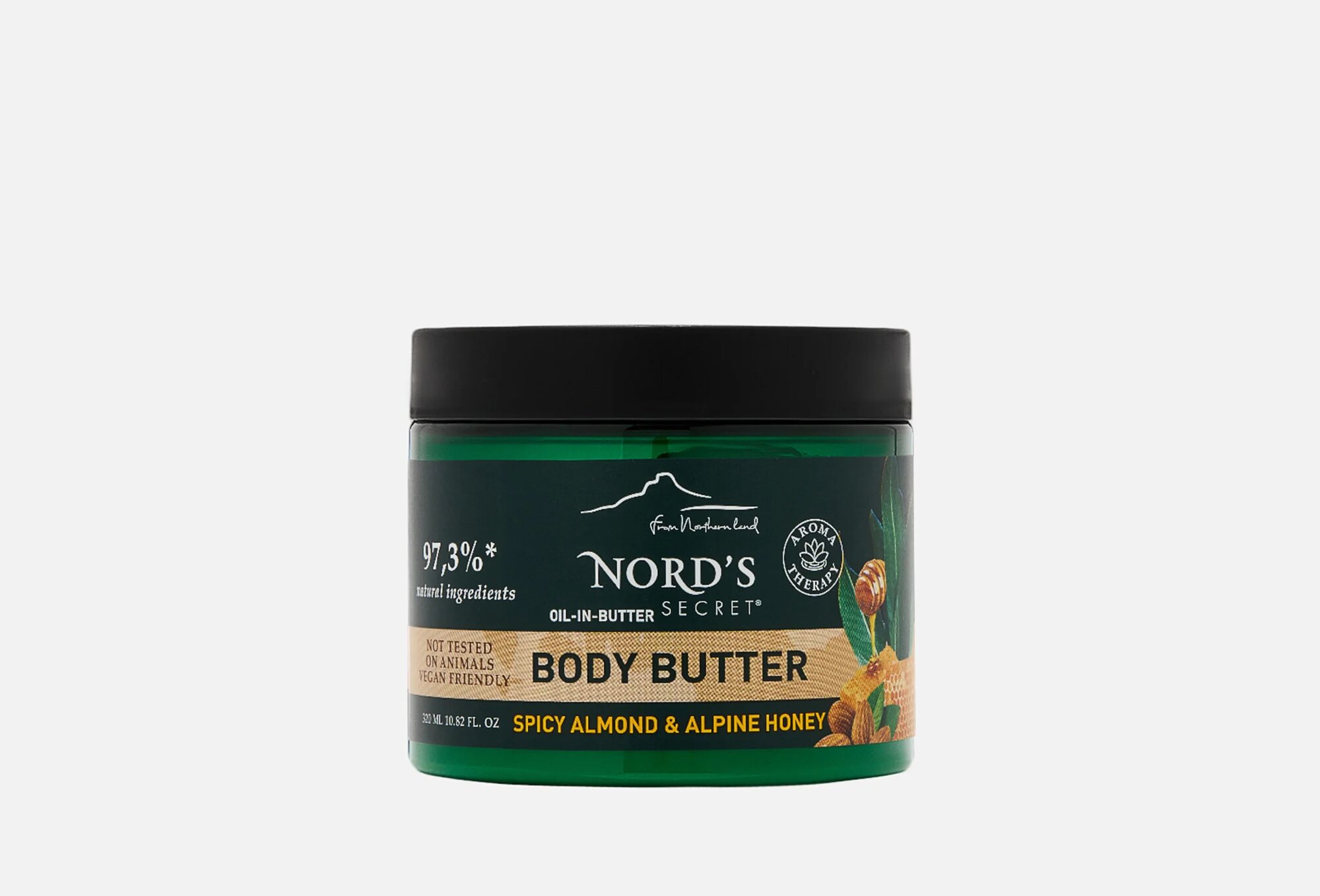 NORDS SECRET ALMOND & ALPINE HONEY Увлажняющее масло для тела 320мл
