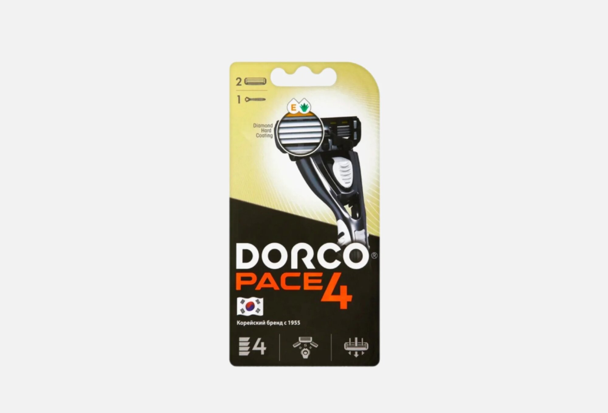 Dorco Dorco Pace4 Станок для бритья + 2 сменные кассеты
