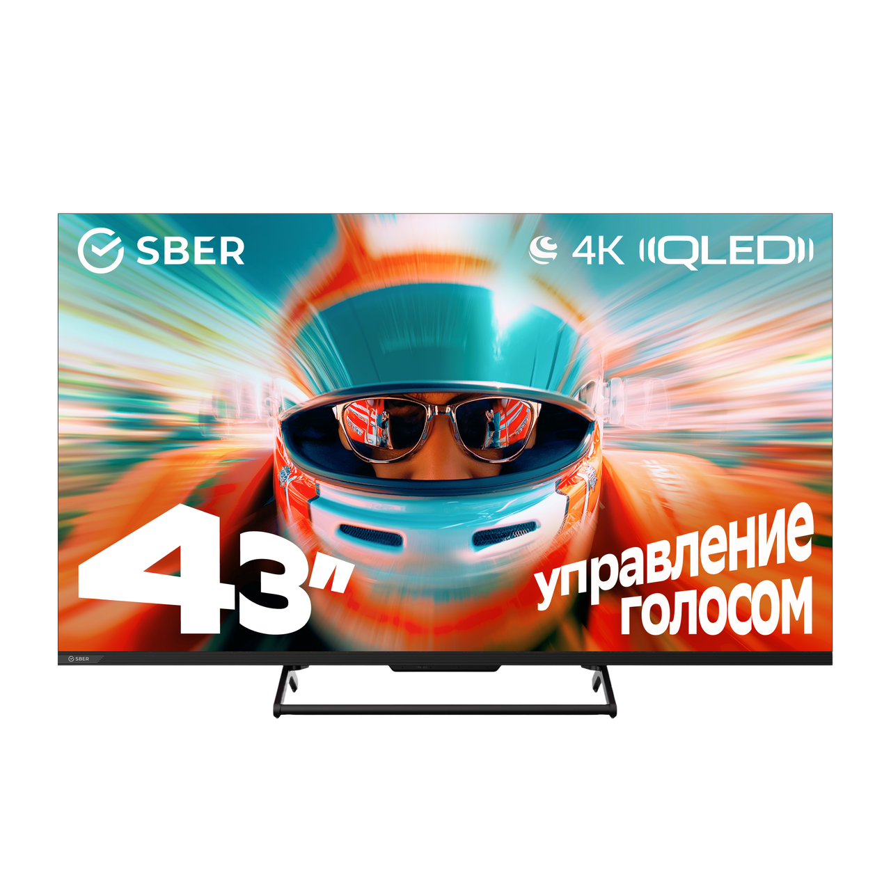 Умный телевизор Sber SDF-43UQ7000MBA