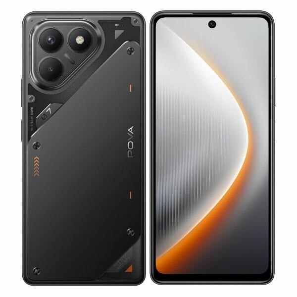 Смартфон Tecno POVA 7 Neo 8/128GB черный