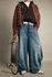 Джинсы багги Befree casual, размер 30/176 JEAN, светлый индиго