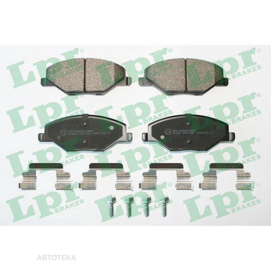 Колодки тормозные дисковые LPR 05P1795K