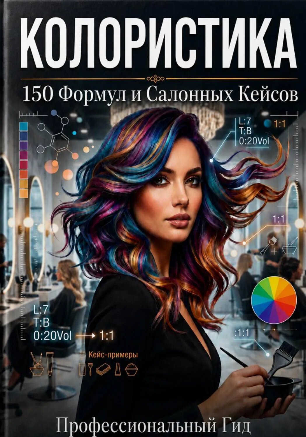 Колористика: 150 формул и салонных кейсов [Цифровая книга]