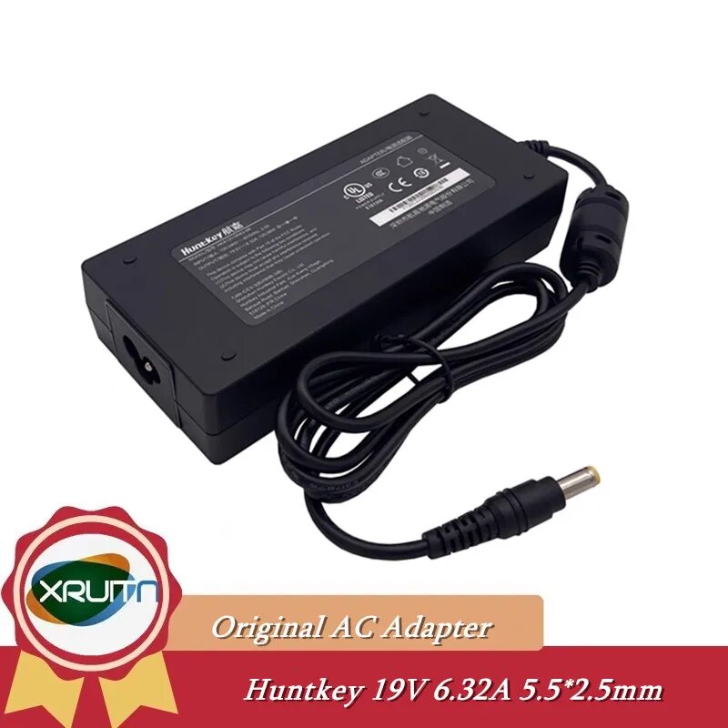 Блок питания Huntkey 19В 6.32А EU Plug для Intel NUC