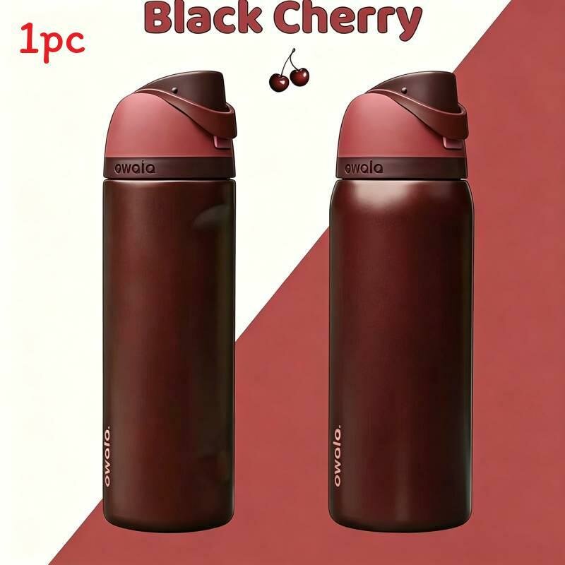 Bottle double wall vacuum insulated with leakproof lid for outdoor sports use 24oz