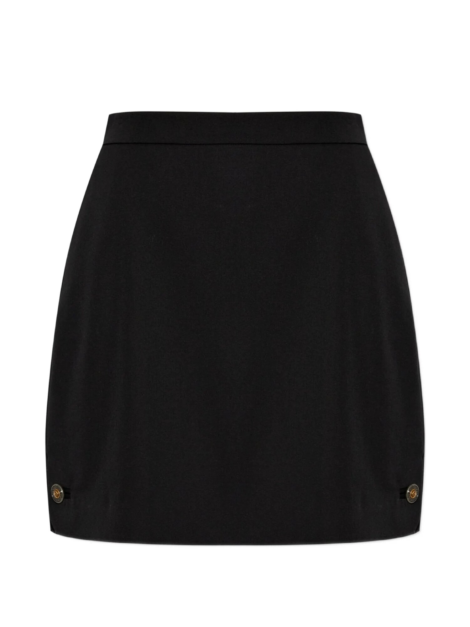 Юбка Versace Medusa-button wool mini skirt