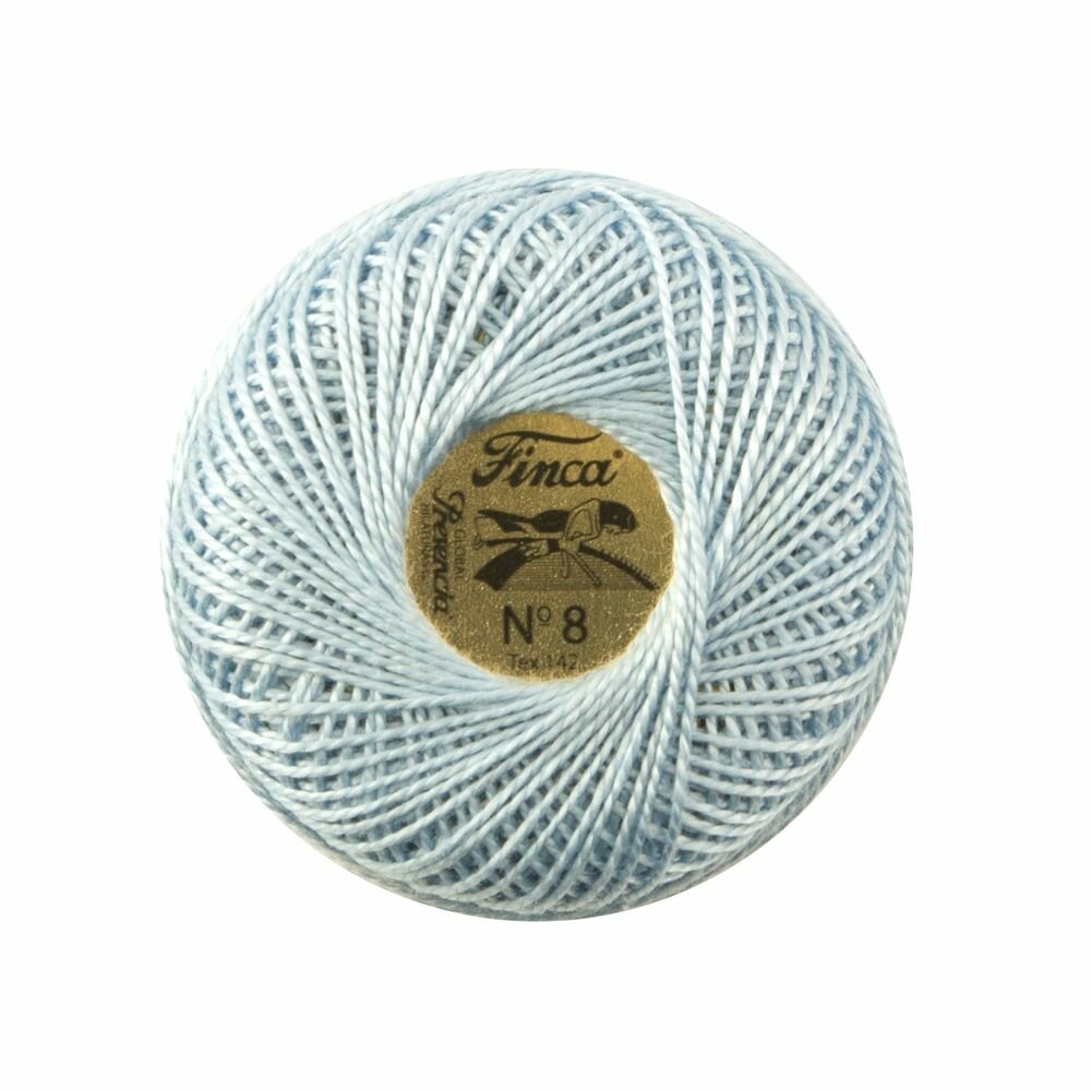 Мулине PRESENCIA HILATURAS "Finca Perle", Жемчужное, №8, однотонный цвет 3305, 1 шт